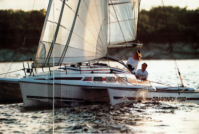 Essai de Multicoques Mag du Trimaran Dragonfly 1000 - Multicoques Mag