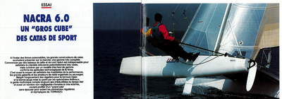 Essai de Multicoques Mag du Catamaran Nacra 6.0 - Multicoques Mag