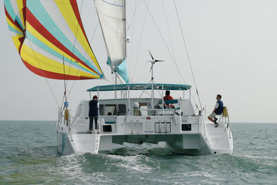 Essai de Multicoques Mag du Catamaran Fastcat 445 - Multicoques Mag