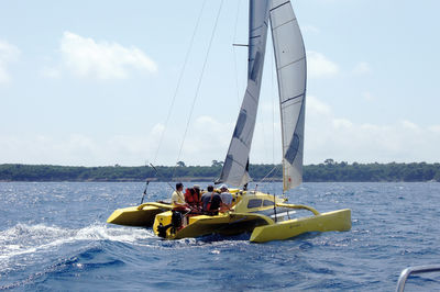 Essai de Multicoques Mag du Trimaran F-22 - Multicoques Mag