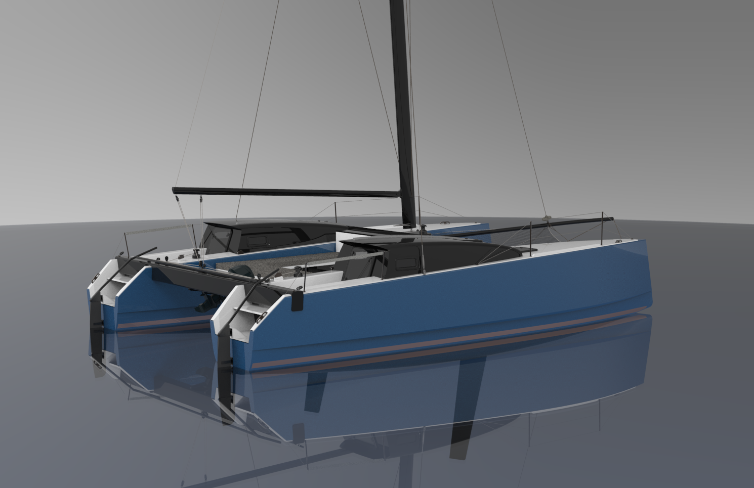 Ventio - Démontable pour le transport - Catamaran - Multicoques Mag