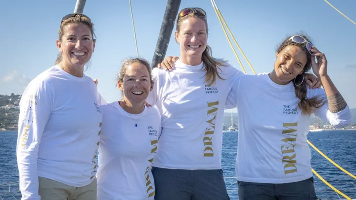 Record du tour du monde - Un équipage 100% féminin avec Alexia Barrier ...