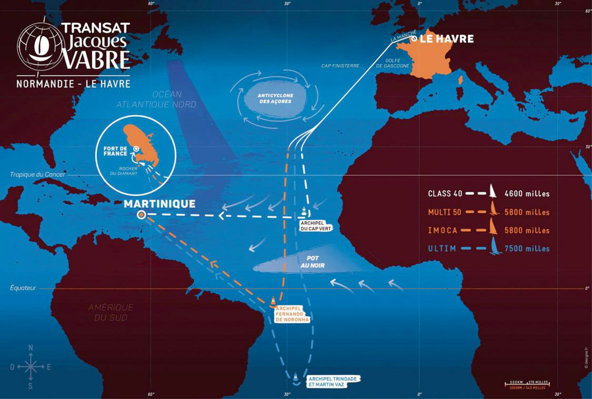 Transat Jacques Vabre Normandie Le Havre - Cap sur la Martinique ...