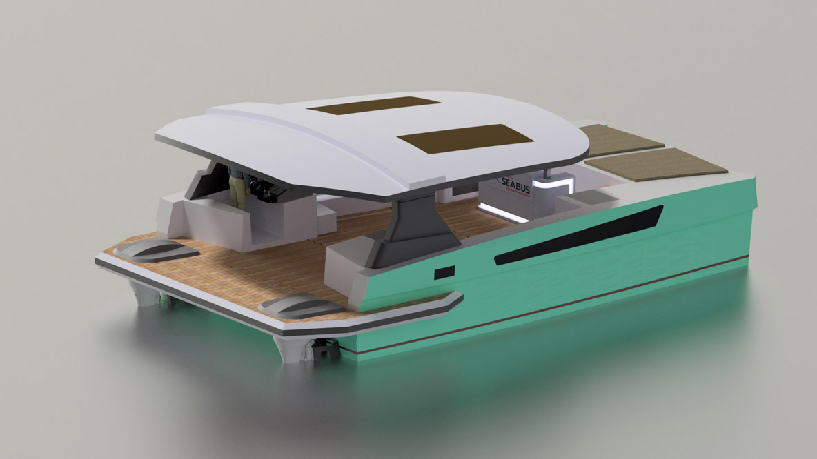 Seabus Smart 380 - Un powercat pour embarquer des passagers ...