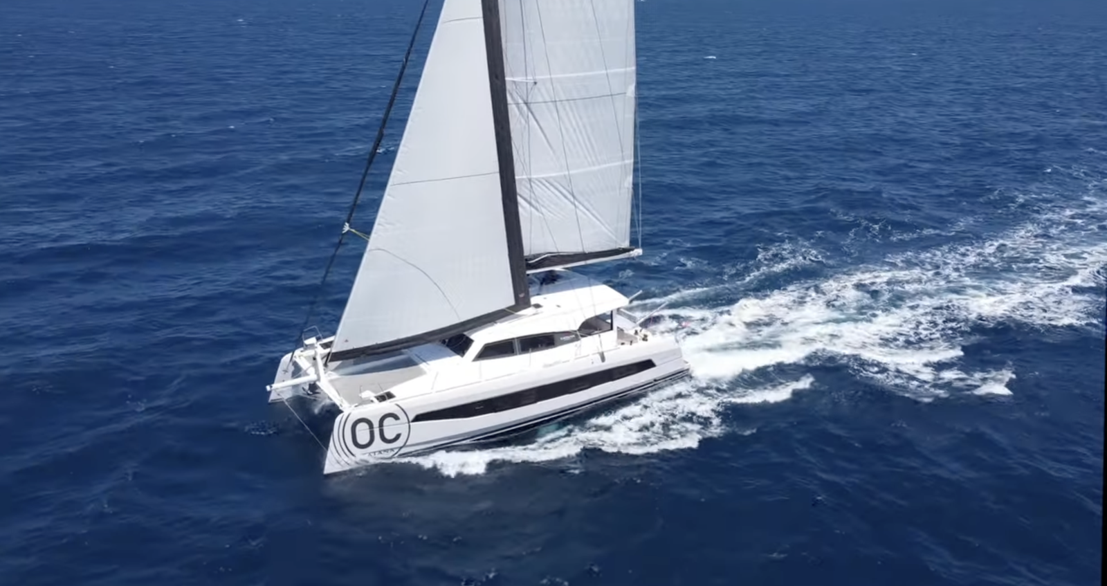 Catana Ocean Class - Teaser essai en mer - Catamaran - Multicoques Mag