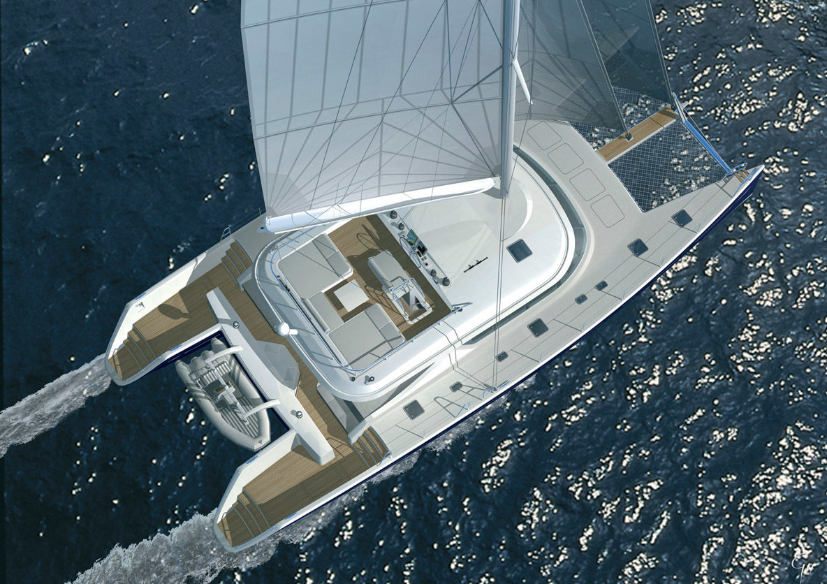 Exclusive 76 - Catamaran avant refit - Refit - Multicoques Mag