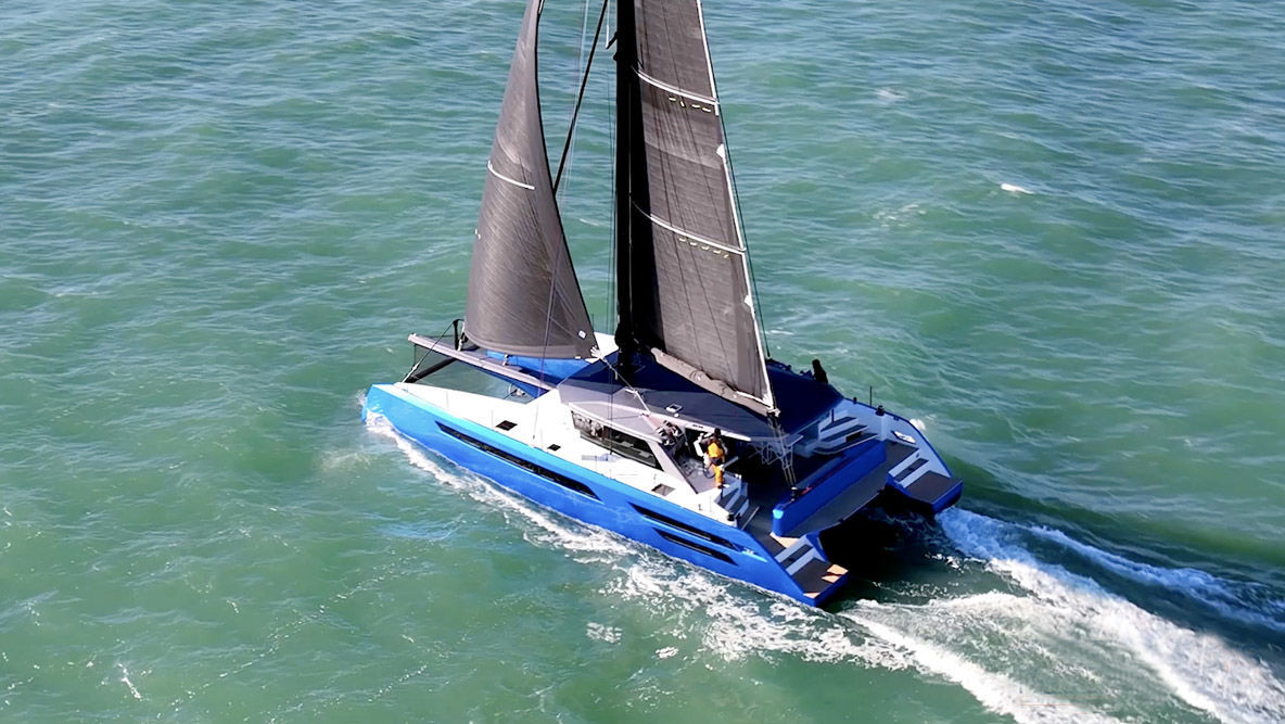 Swiss Cat 55 - Teaser essai en mer - Nouvelles des chantiers ...