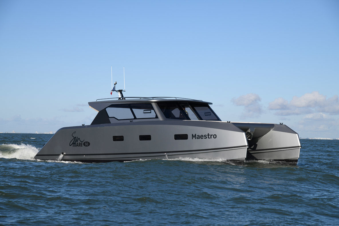 Sunmare 50 - Un catamaran pour James Bond ! - Multipower - Multicoques Mag