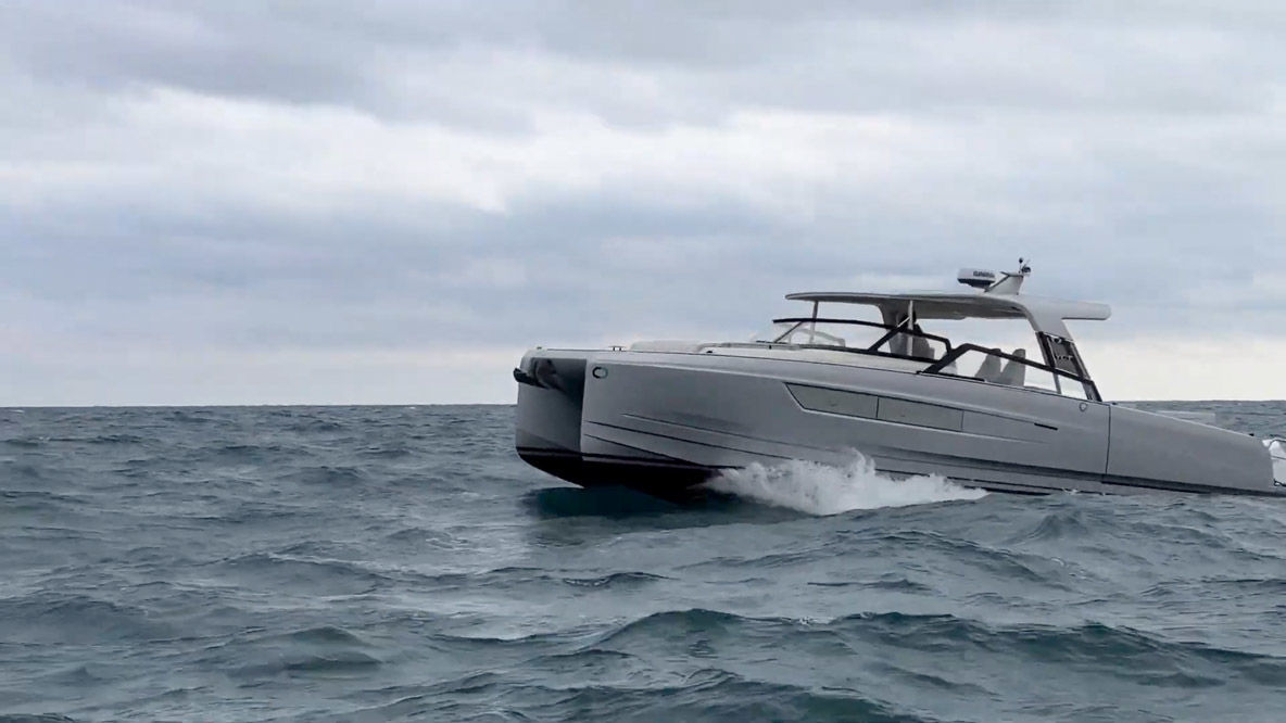 YOT 36 - Teaser essai en mer avec Django Fontaine - Multipower ...